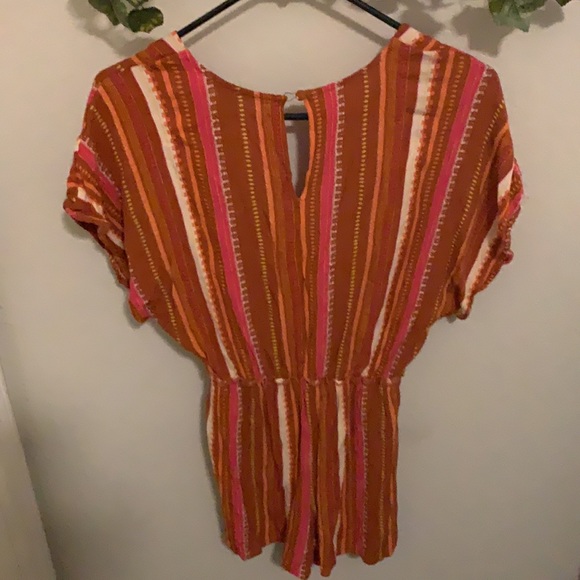 Forever 21 | Pants & Jumpsuits | Forever 2 Romper Bohemian Style Size ...